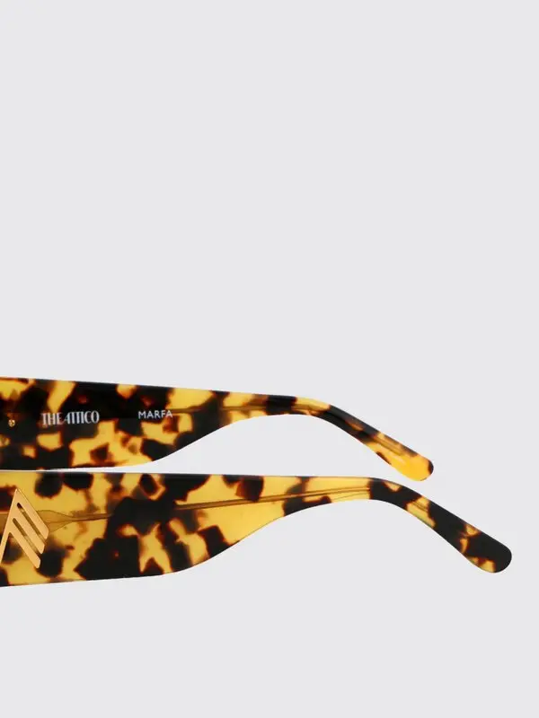 Attico Tortoiseshell Rectangle Sunglasses
