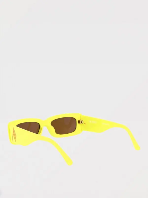 Attico Rectangle Frame Sunglasses - Yellow