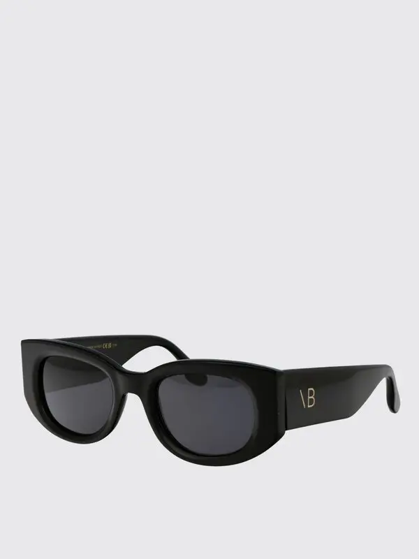 Victoria Beckham Oval Sunglasses - Black