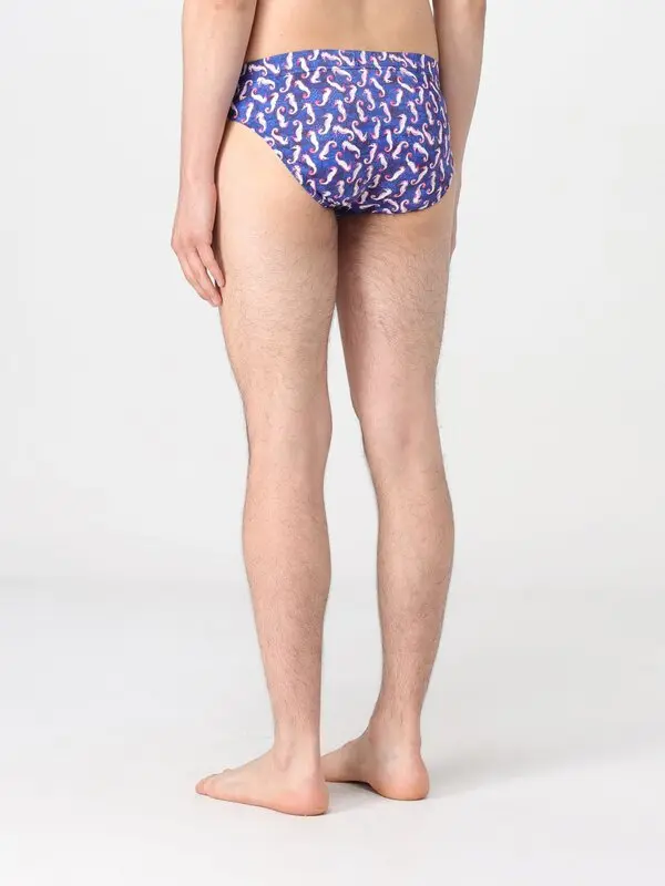 KAMPOS Printed Swimsuit - Navy