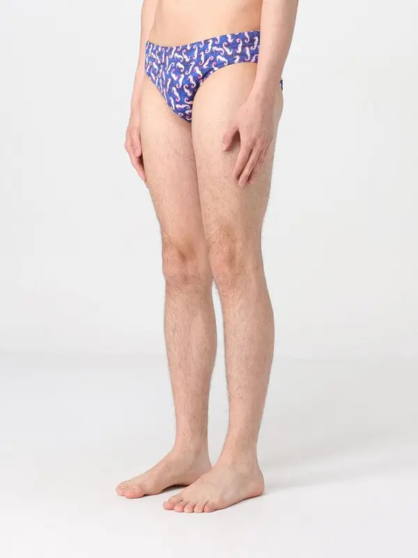 KAMPOS Printed Swimsuit - Navy