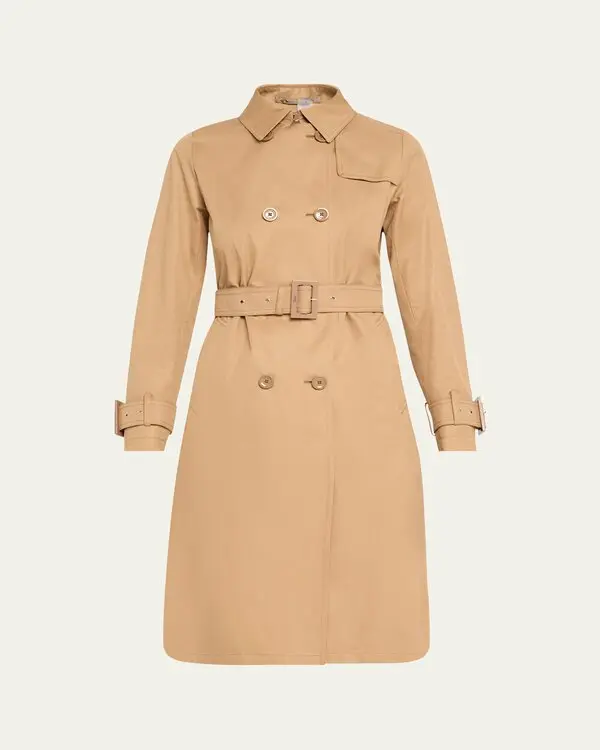 Herno Delon Double-breasted Trench Coat - Camello