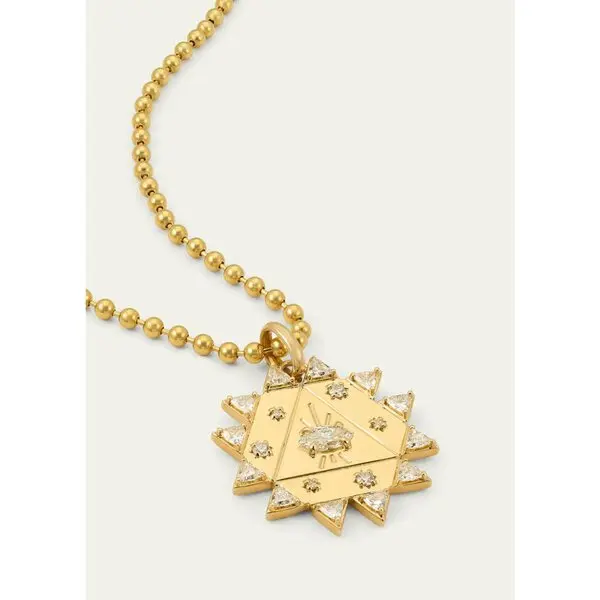 DARA KAYE Alchemy Mega Sun Transformation Pendant Necklace