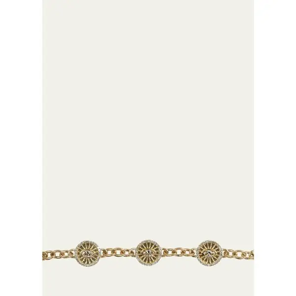 DARA KAYE Evil Eye Diamond Bracelet