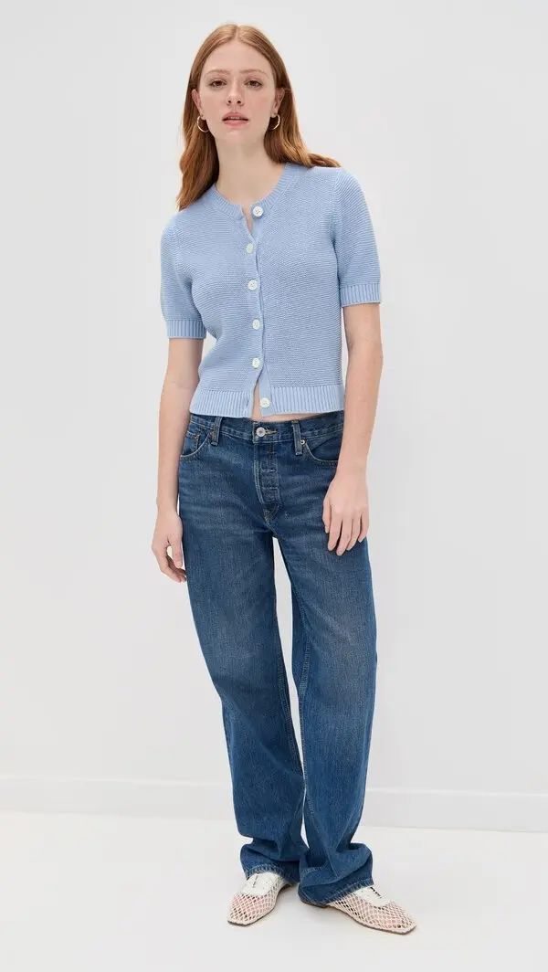 ALEX MILL Elle Linen Cotton Sweater
