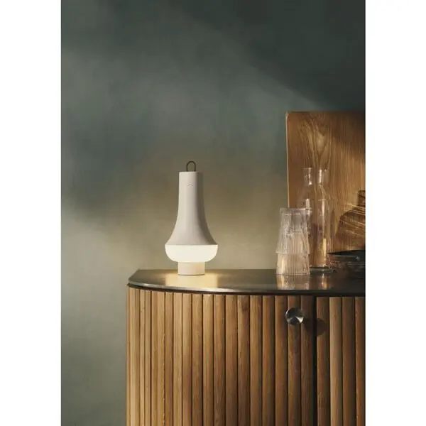 Louis Poulsen Tomoshi 9.5" Portable Lamp - White