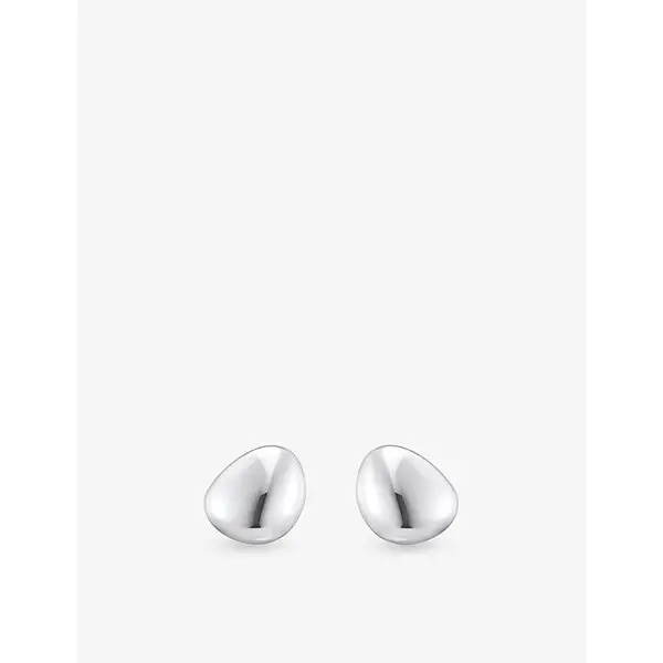 THOMAS SABO 925 Sterling Flat Stud Earring - Silver