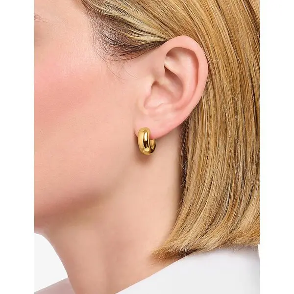 THOMAS SABO Small Chunky Hoop Earrings - Gold