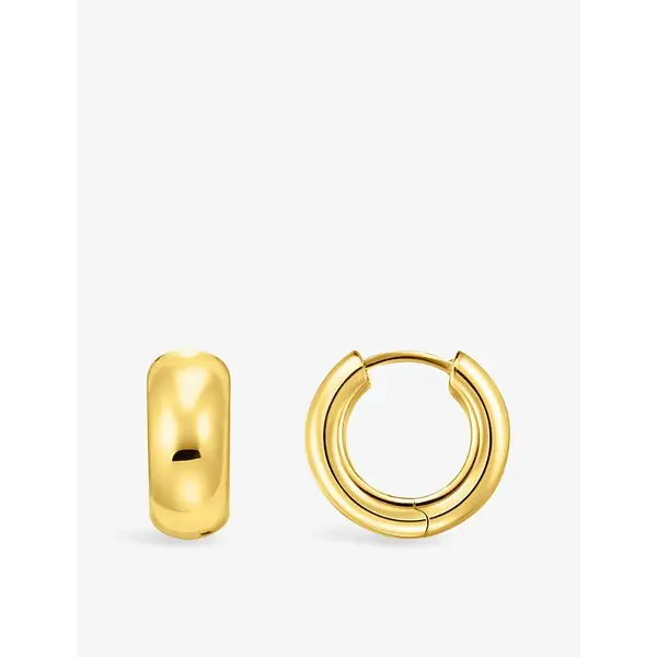 THOMAS SABO Small Chunky Hoop Earrings - Gold