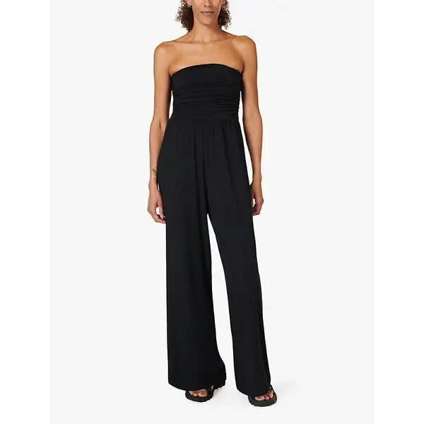 Sweaty Betty Bandeau Wide-leg Modal Jumpsuit