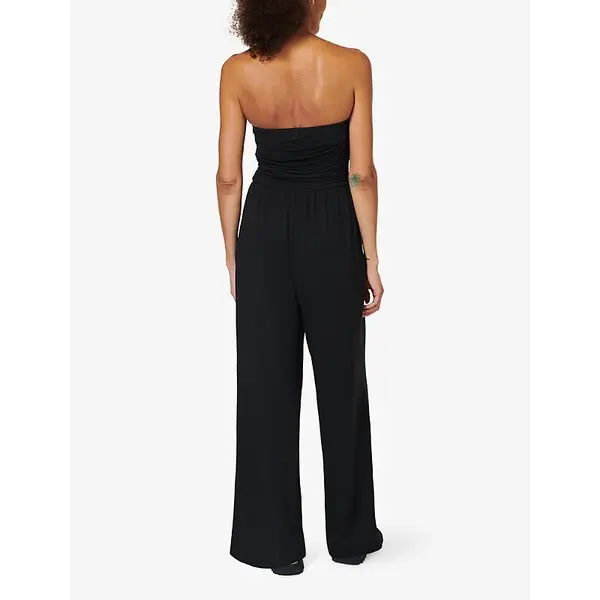 Sweaty Betty Bandeau Wide-leg Modal Jumpsuit