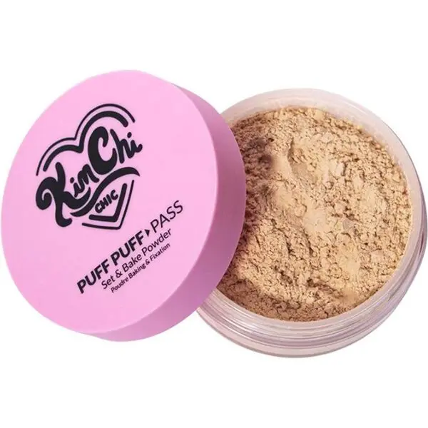 KIMCHI CHIC BEAUTY Puff Puff Pass Set And Bake Powder - 04 Peachy
