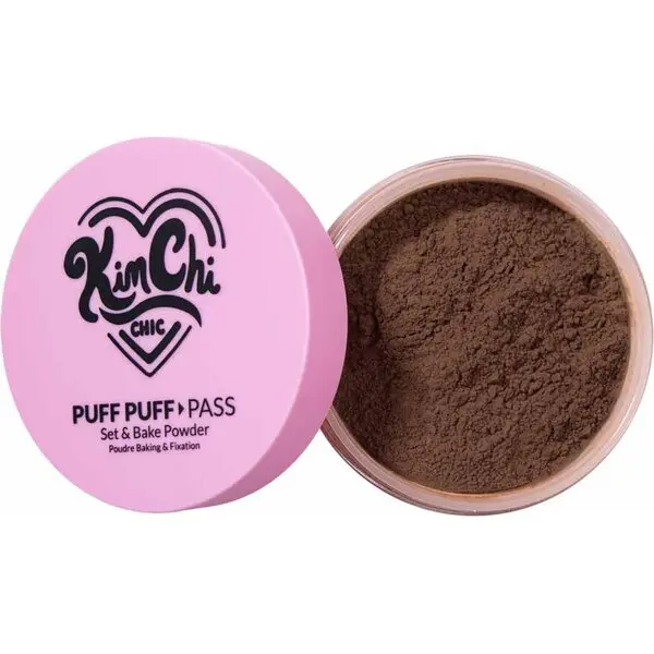 KIMCHI CHIC BEAUTY Puff Puff Pass Set And Bake Powder - 08 Chocolate