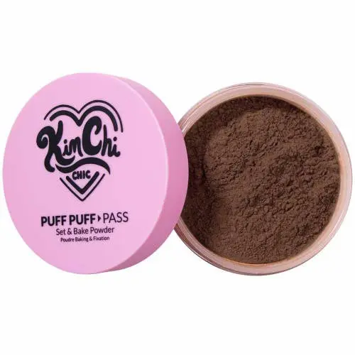 KIMCHI CHIC BEAUTY Puff Puff Pass Set And Bake Powder - 08 Chocolate