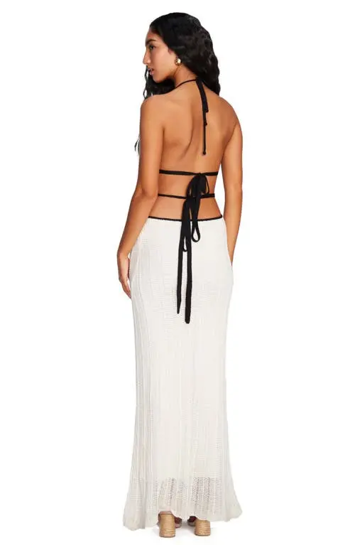 CAPITTANA Ariel Knit Maxi Dress - White