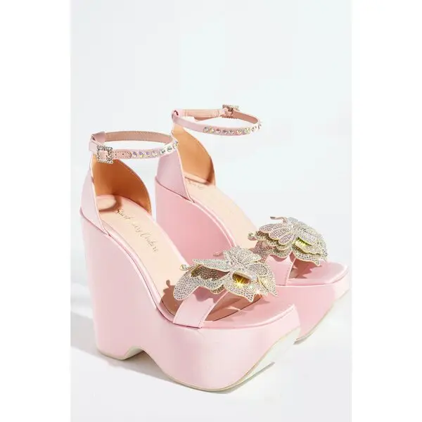 SPARKL Gabriella Platform Heels - Pink