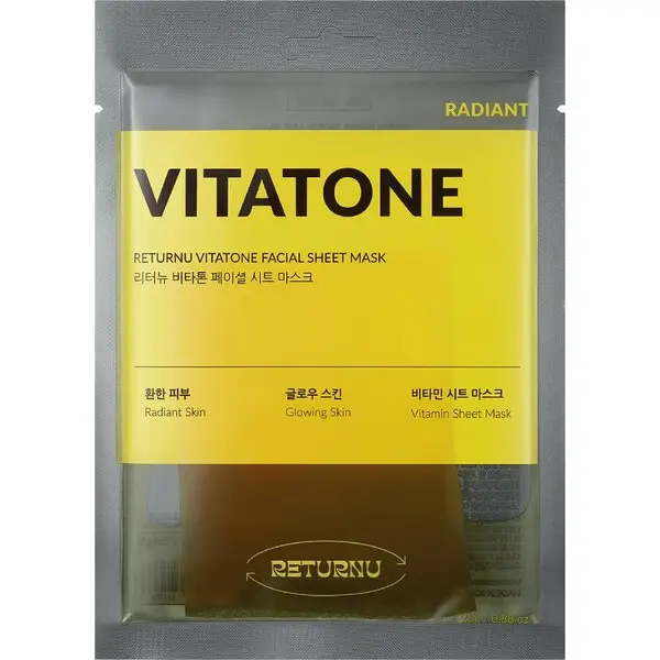 RETURNU Vitatone Facial Sheet Mask - None