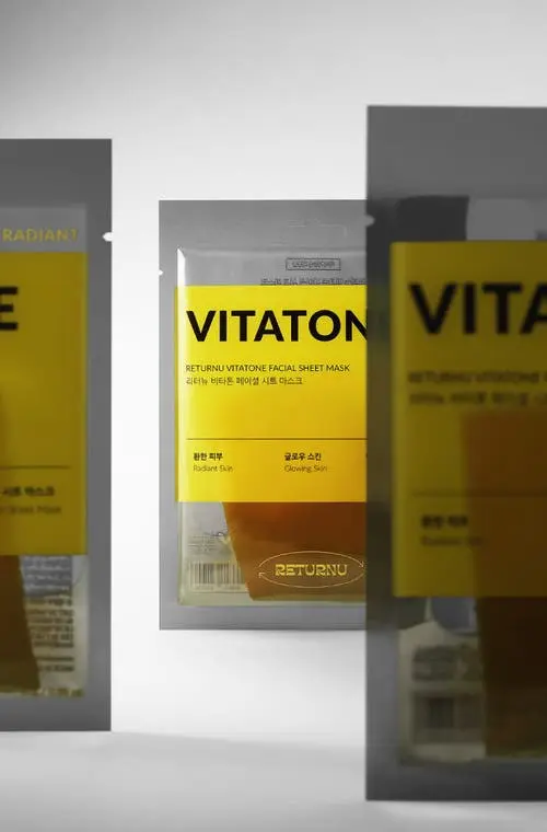 RETURNU Vitatone Facial Sheet Mask - None