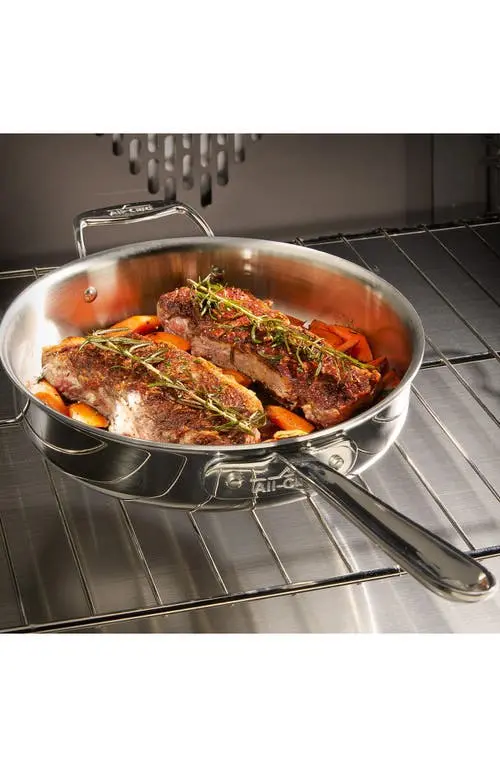 ALL-CLAD D3 6-quart Sauté Pan With Lid