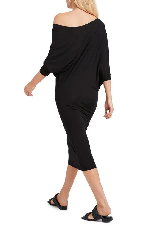 MARCELLA Julia Off The Shoulder Jersey Dress