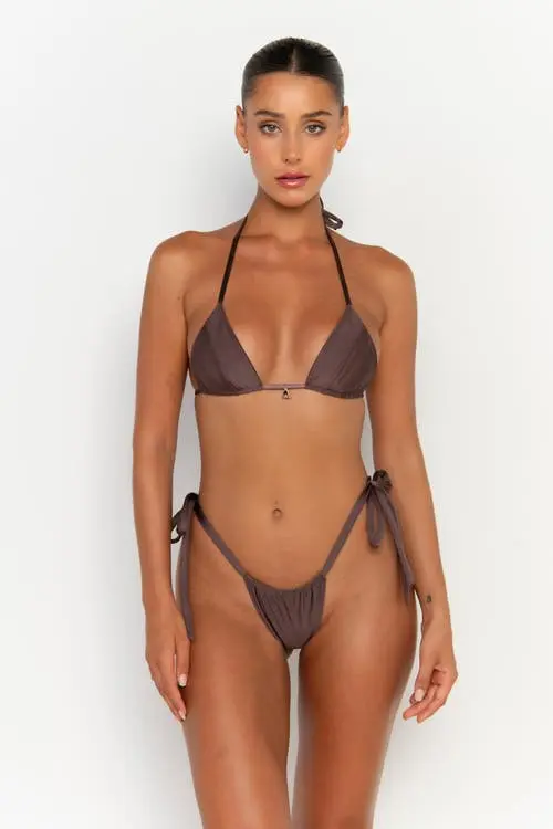 FAE Honey Triangle Bikini Top - Stardust