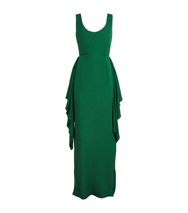 EDELINE LEE Bubble Jacquard Delphine Gown