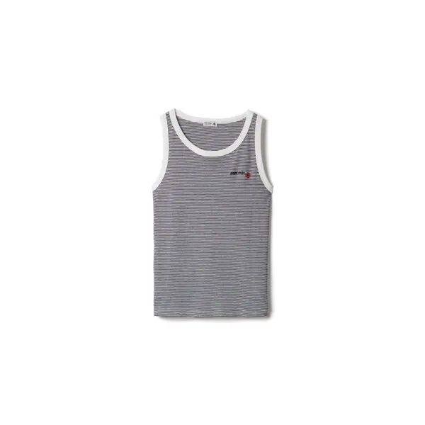 Miu Miu Petit Bateau X Ribbed Jersey Top