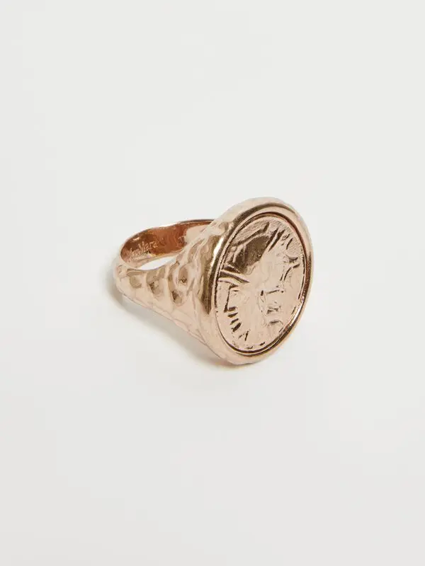 Max Mara Metal Signet Ring