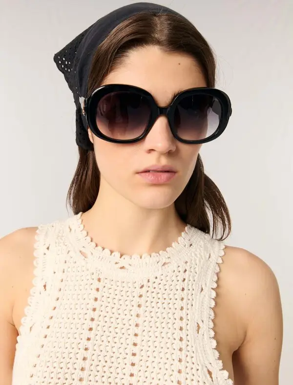 Maje Crochet Vest Top