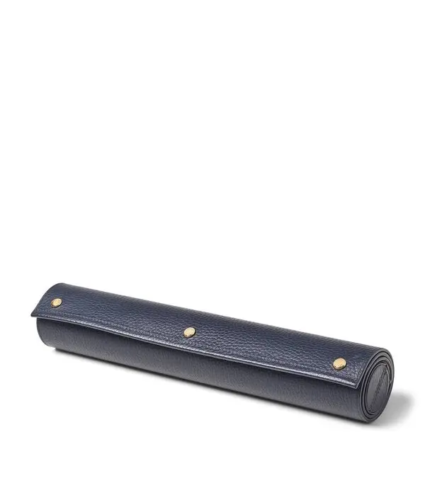 ASPINAL OF LONDON Leather Travel Backgammon Set