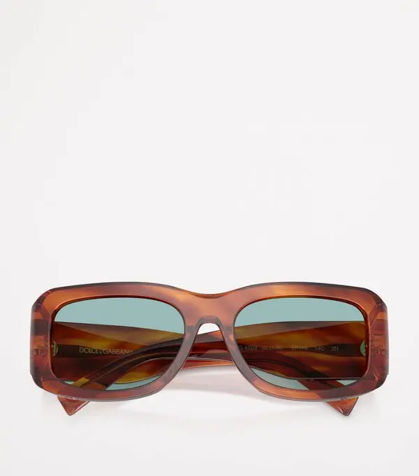 Dolce & Gabbana Oversized Rectangle Sunglasses