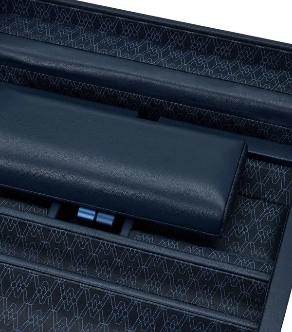 Wolf Earth Watch Box With Glass Lid