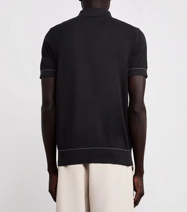 Brioni Sea Island Cotton Polo Shirt
