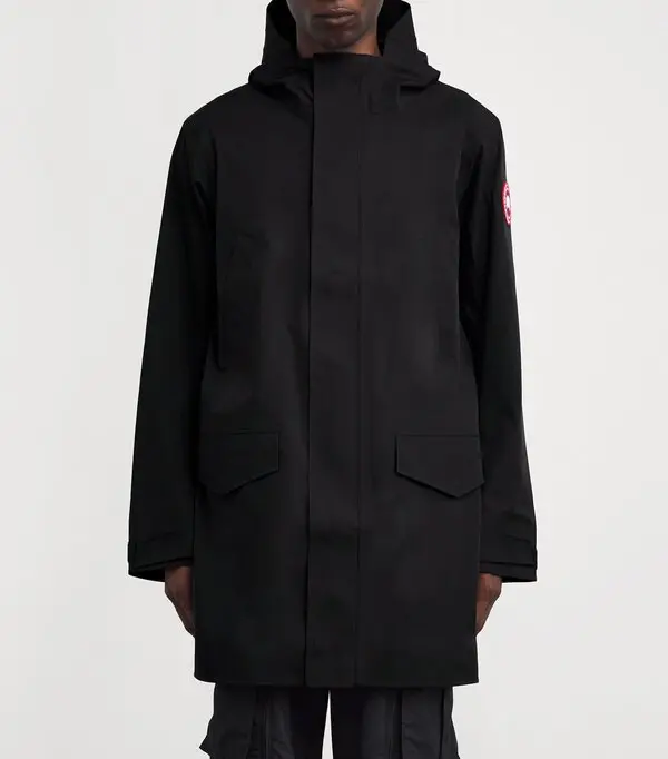 Canada Goose Waterproof Barclay Raincoat - Black