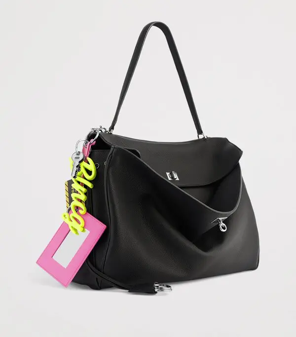 Balenciaga Subway Mirror Keyring - Pink