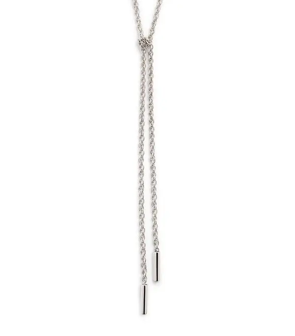 Tom Wood Lace Chain Necklace - Silver
