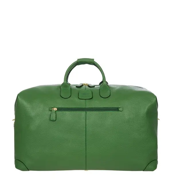 Bric'S Leather Bellagio Holdall - Green