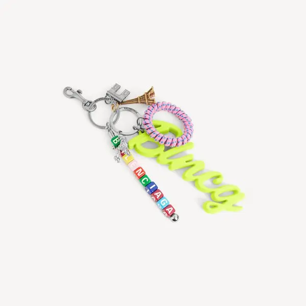 Balenciaga Blncg Charm/keychain - Multicoloured