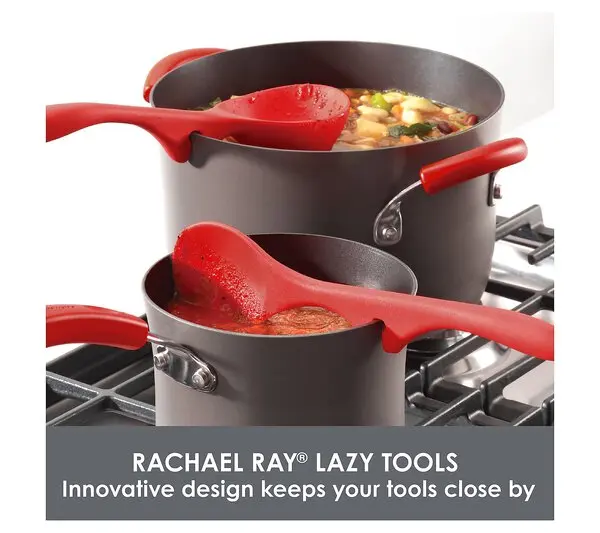 RACHAEL RAY 2 Piece Lazy Tools Kitchen Utensil Et
