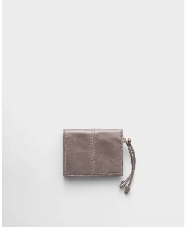 Prada Small Leather Wallet - Grey