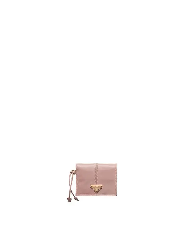Prada Small Leather Wallet - Pink