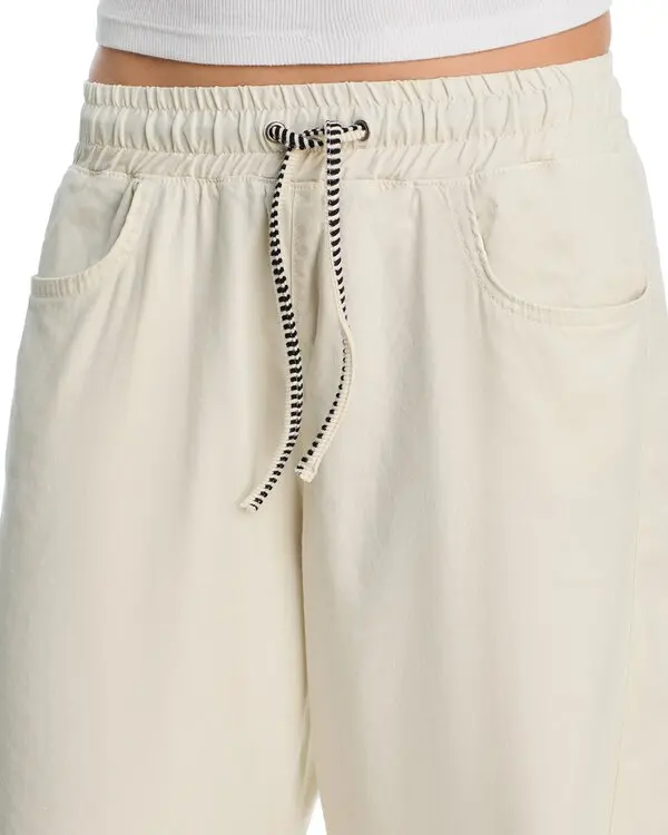 ASKK NY Cancun Wide Leg Linen Blend Trousers