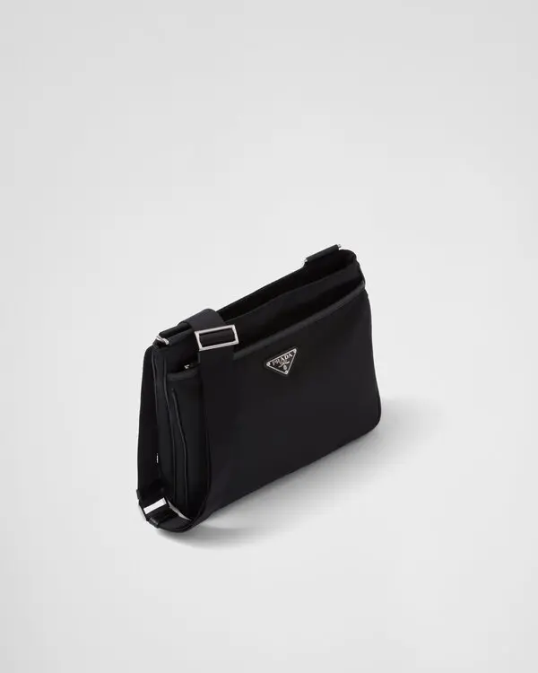 Prada Re-nylon And Saffiano Leather Shoulder Bag