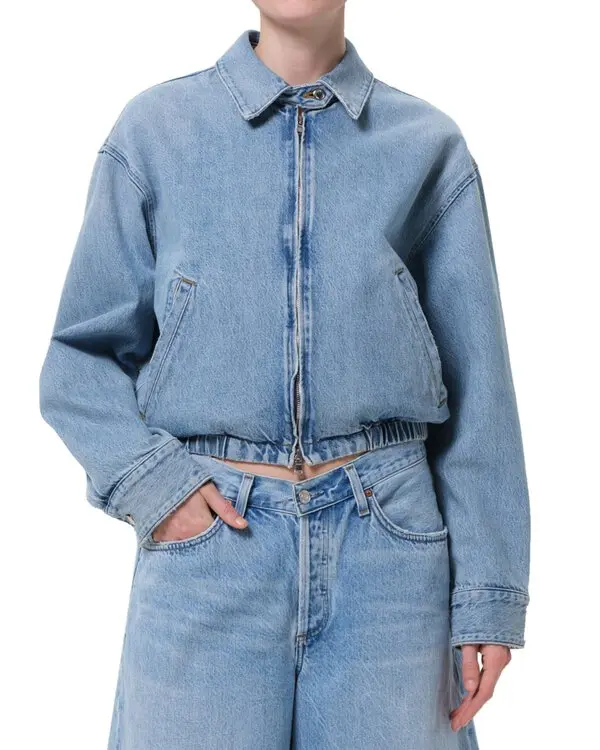 AGOLDE Nile Denim Blouson Jacket