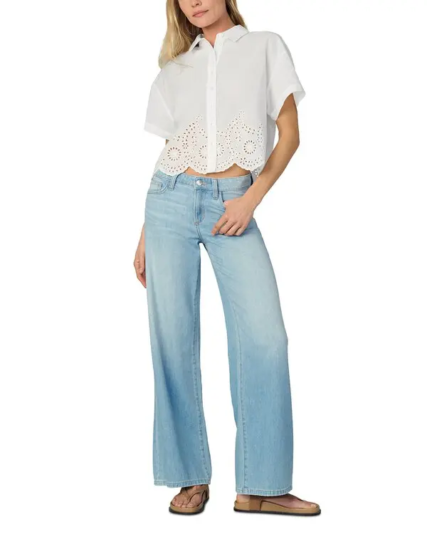 Joe's Jeans The Eyelet Shirt - White