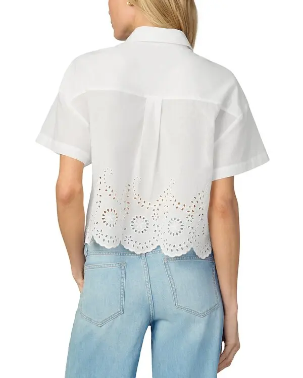 Joe's Jeans The Eyelet Shirt - White