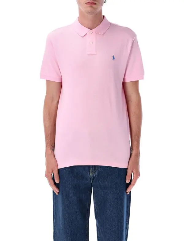 Polo Ralph Lauren Custom Slim Fit Polo Shirt - Caramel Pink