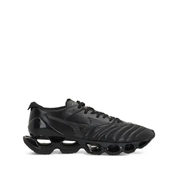 Mizuno Leather Sneakers - Black