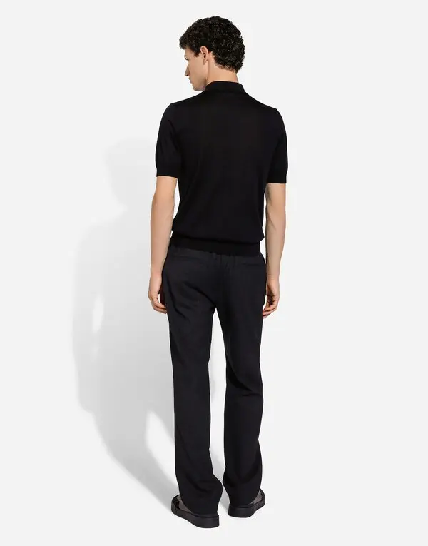 Dolce & Gabbana Wool Jogging Pants - Grey