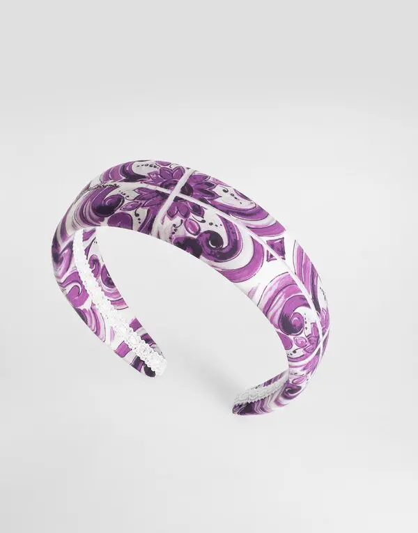 Dolce & Gabbana Majolica-print Headband